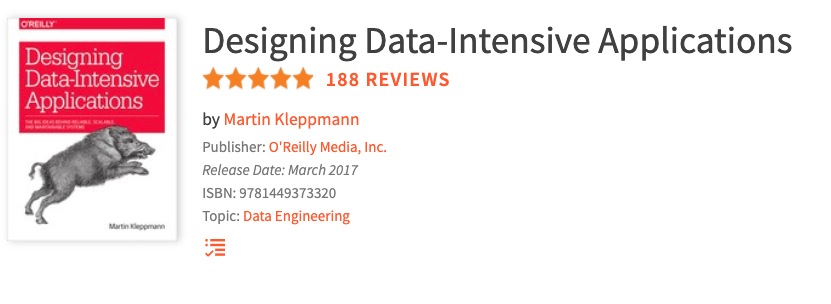 Designing Data-Intensive Applications (데이터 중심 어플리케이션 설계)